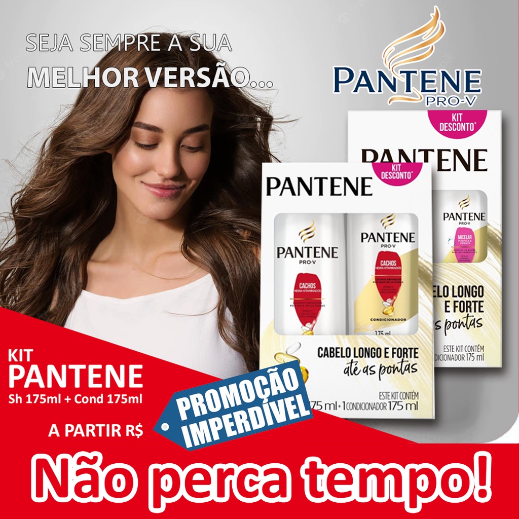 Kit Pantene - Todos Os Tipos | Shopee Brasil