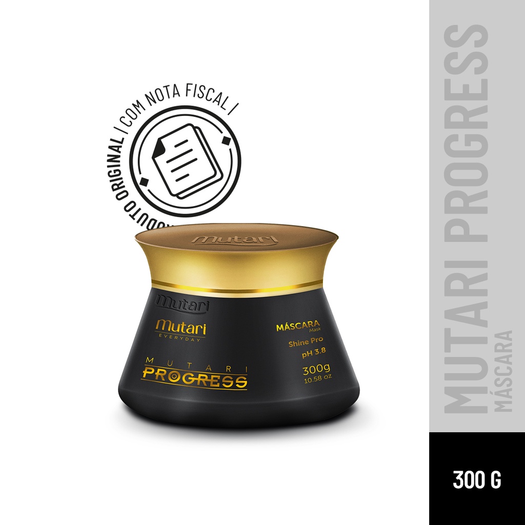 Máscara Shine Pro - Mutari Progress - 300g | Shopee Brasil