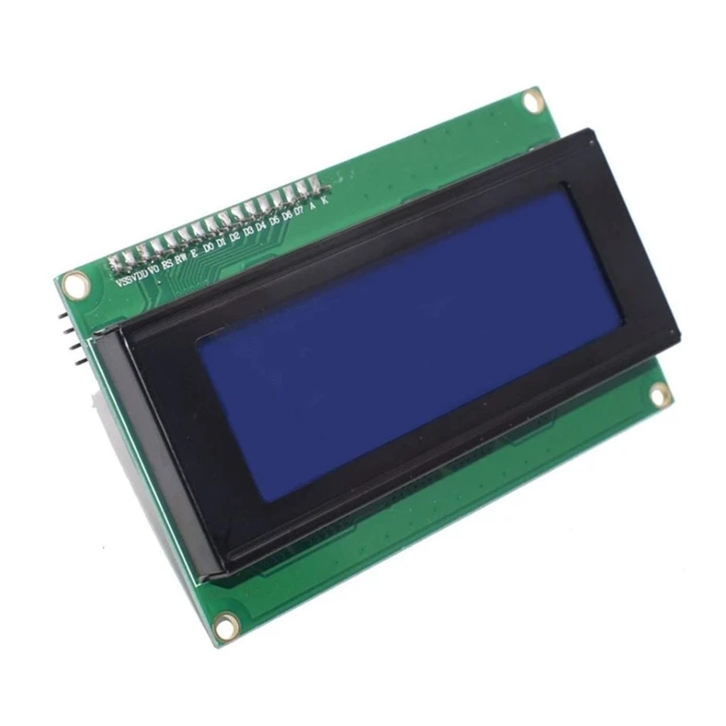 Display Lcd 16x4 1604 Fundo Azul Arduino | Shopee Brasil