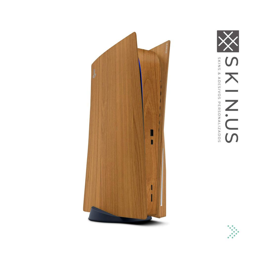 Adesivo Skin - Oak Wood | Para PS5 | Shopee Brasil