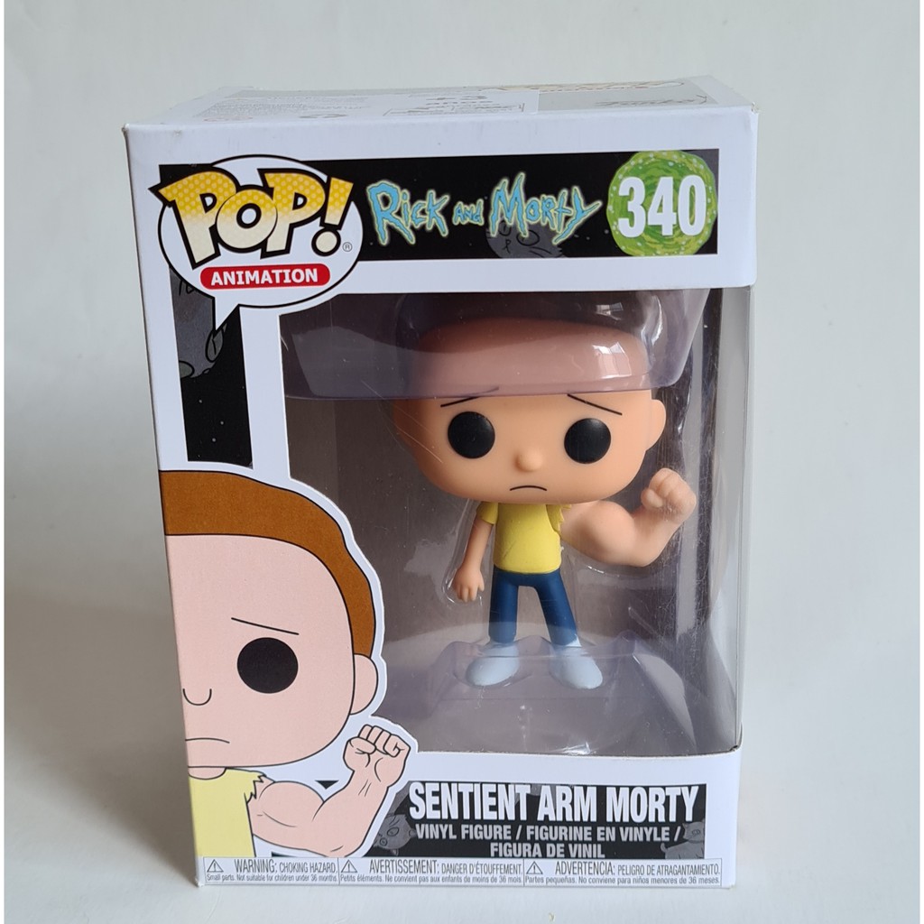 Funko Pop Rick and Morty Sentient Arm Morty 340 Original | Shopee Brasil