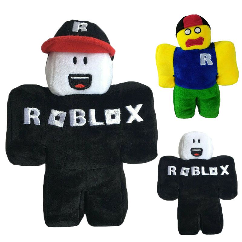 Novo Roblox Clássico Pelúcia Macio Boneca De Com Chapéu Removível Para ...