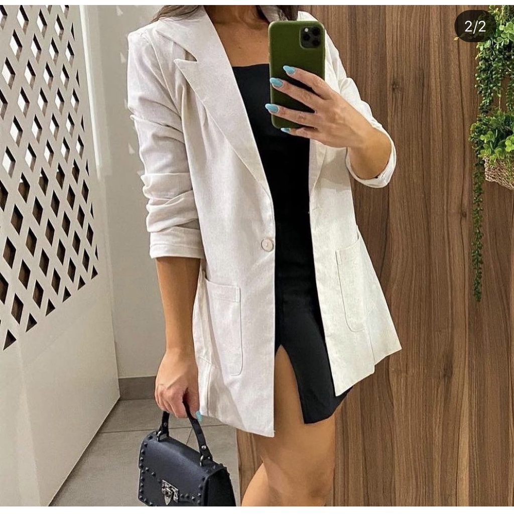 max blazer | Shopee Brasil