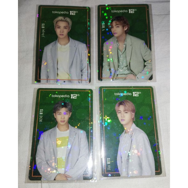 Card Tokopedia Bts - Oficial | Shopee Brasil