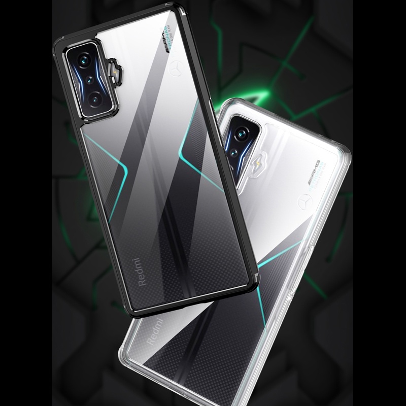 Para Xiaomi Poco F4 GT Hybrid Clear Hard Back Cover Capa Dura ...