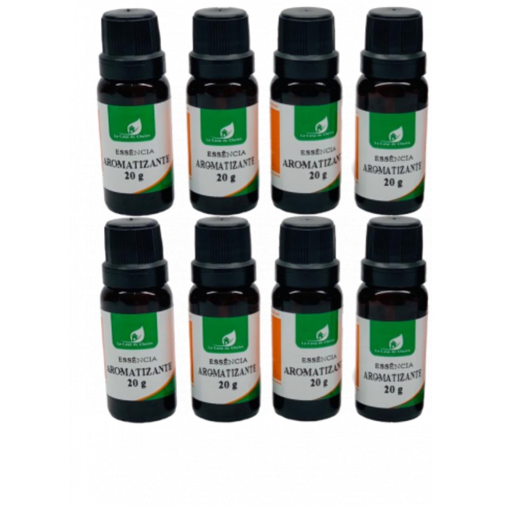 Kit com 8 Essências Aromatizantes 20 ML - La Casa de Cheiro | Shopee Brasil