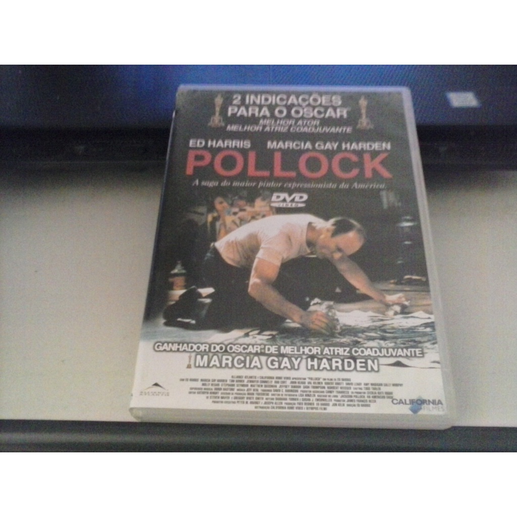 Dvd - Pollock - ( 2000 ) - Ed Harris | Shopee Brasil