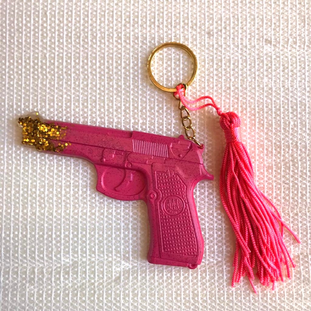 Chaveiro Mini Pistola Personalizada | Shopee Brasil