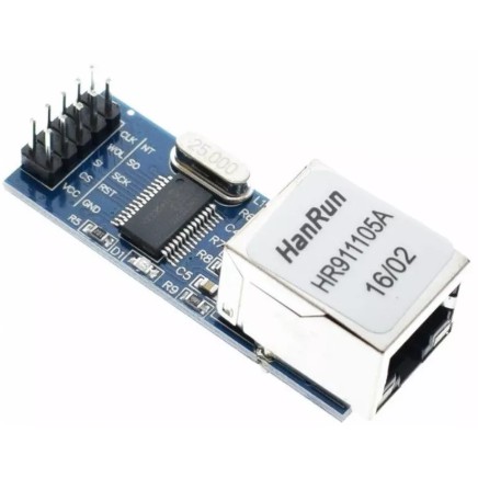 Módulo Ethernet Shield ENC28J60 para Arduino - 1 Peça - Eletrônica ...