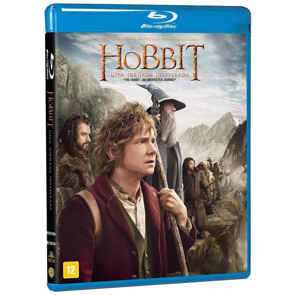 Blu-Ray O Hobbit - Uma jornada Inesperada (NOVO) | Shopee Brasil