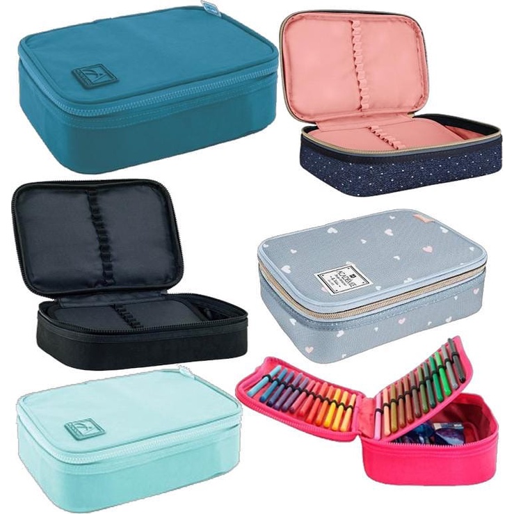 Estojo Box Escolar TILIBRA 100 Pens Académie | Shopee Brasil