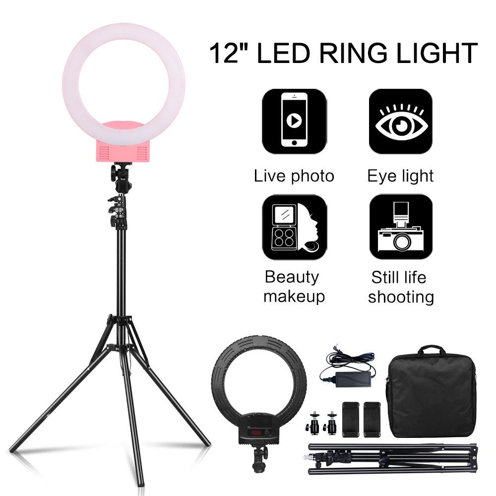 Luminária Ringlight - Ring Fill Light 12 Polegadas Tripe De 1,75m | Shopee Brasil