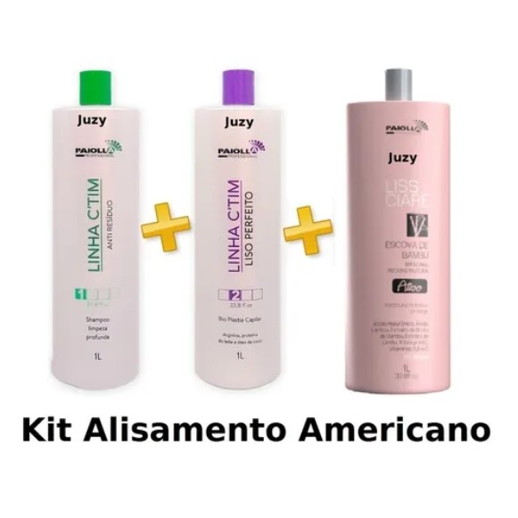 Kit Alisamento Progressiva 3 X 1l Paiolla | Shopee Brasil