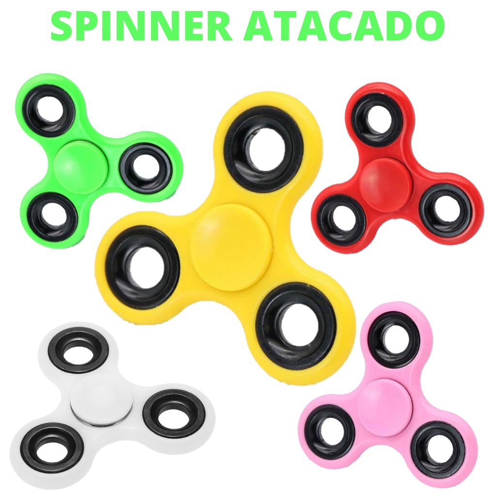 Pop it Hand Spinner Plástico - Anti Stress Ansiedade - Atacado | Shopee ...