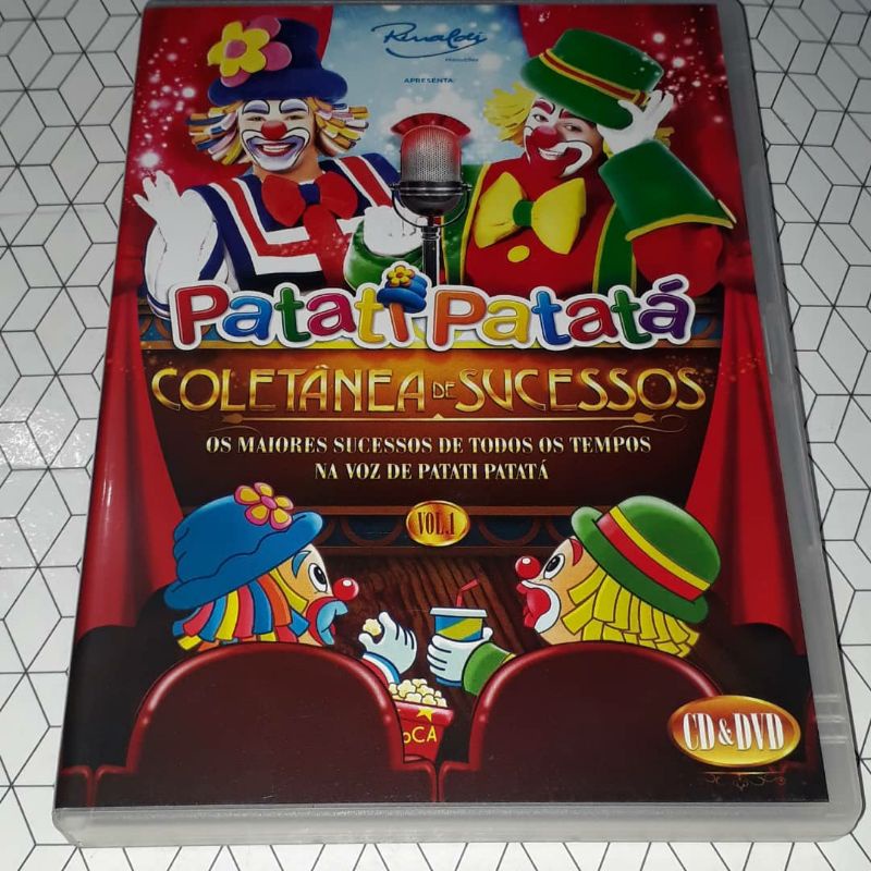 (CD+DVD) Patati Patatá - Coletânea de sucessos volume 1 Original ...