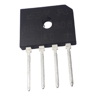 Ponte Retificadora De Diodo Gbu808 Original Nova | Shopee Brasil