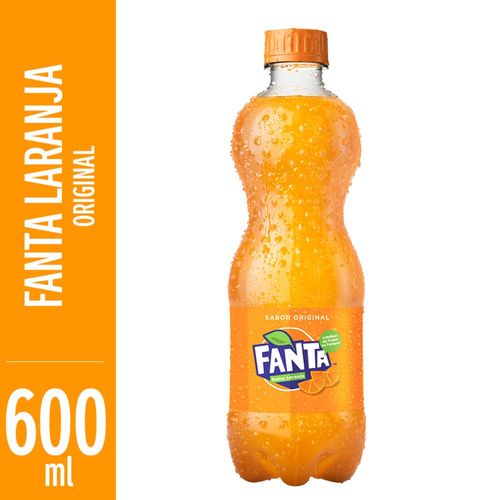 Refrigerante Fanta Laranja Garrafa Pet 600 Ml | Shopee Brasil