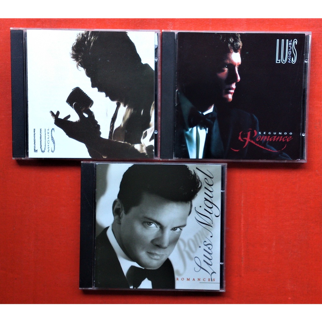 Cd Luis Miguel - Romance + Segundo Romance + Romances = 3 Cds | Shopee ...