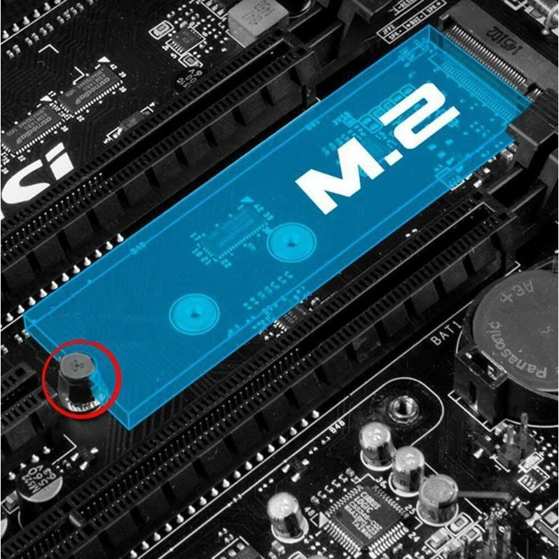 Parafuso M2 SSD NVME SATA m.2 m2 msata GigaByte | Shopee Brasil