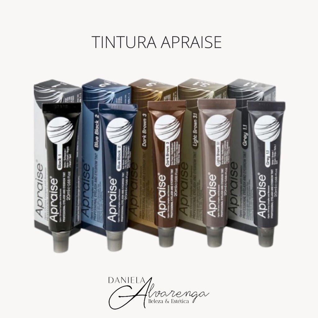 Apraise Tintura Para Cílios e Sobrancelhas 20ml | Shopee Brasil