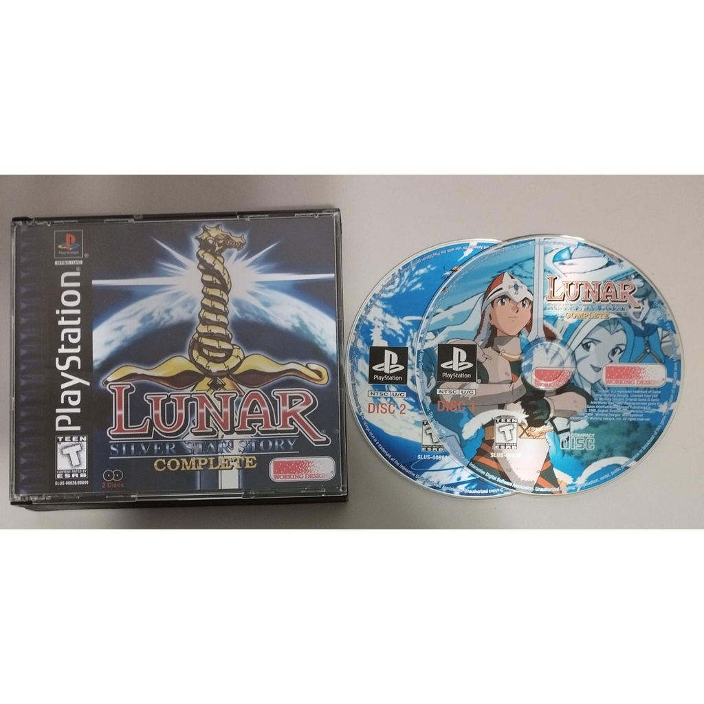 Ps1 - Lunar 1 Silver Star Story Complete - Leia a descrição | Shopee Brasil