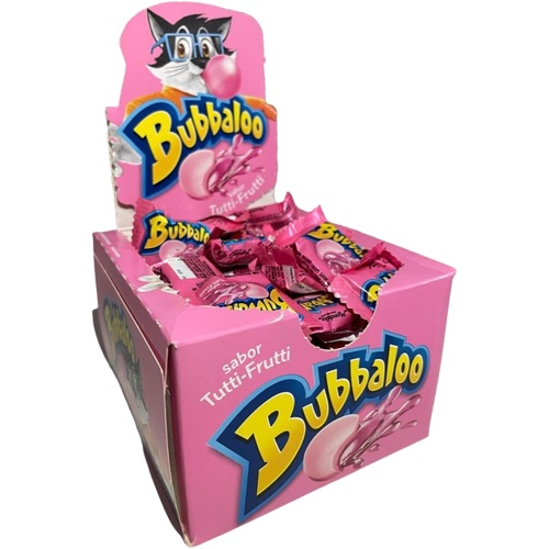 Caixa de Chiclete Chicle Bubbaloo Tutti-frutti C/60un 300g | Shopee Brasil