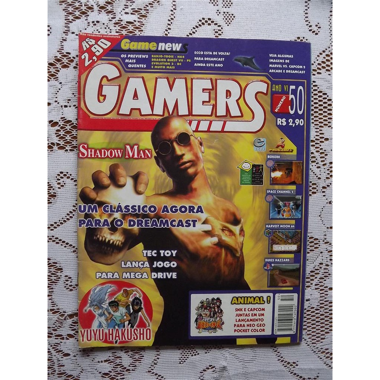 Revista Gamers 50 | Shopee Brasil