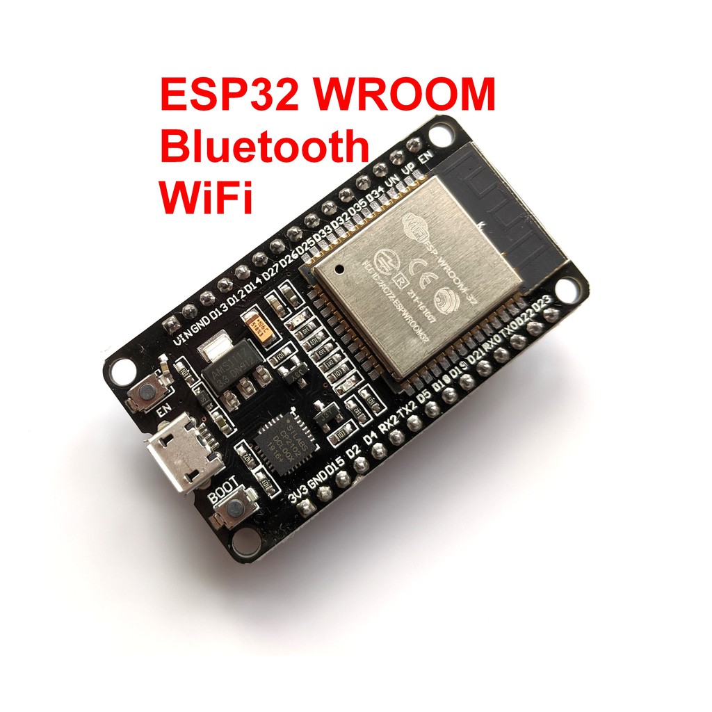 Módulo ESP32 WROOM WiFi Bluetooth ESP-32 ESP 32 ESP-WROOM-32 CP2102 ...