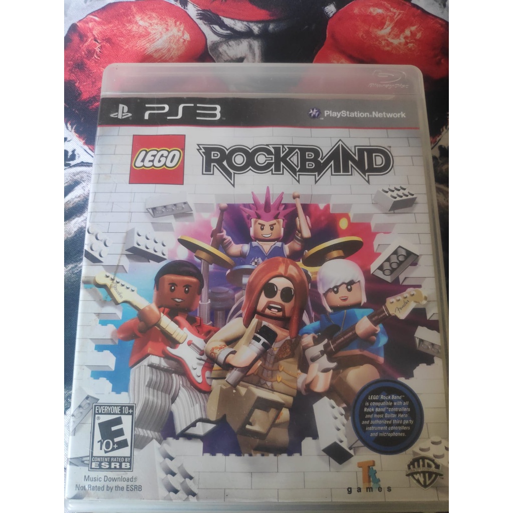 Jogo rock band Ps3 - Playstation 3 - Play 3 mídia física original rockband | Shopee Brasil
