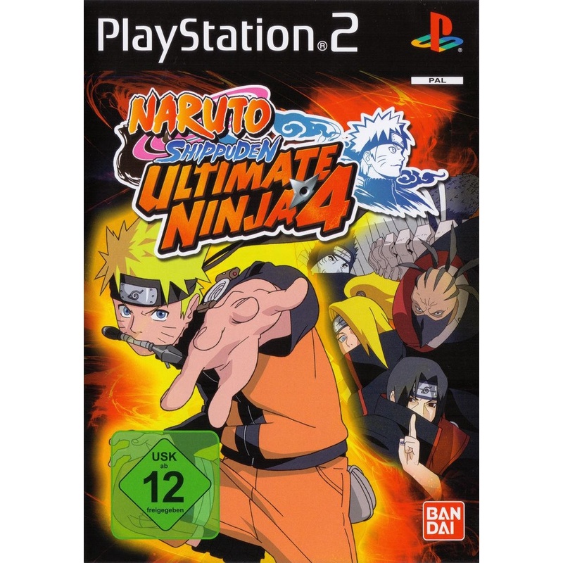 Naruto Shippuden Ultimate Ninja 4 (PS2) | Shopee Brasil