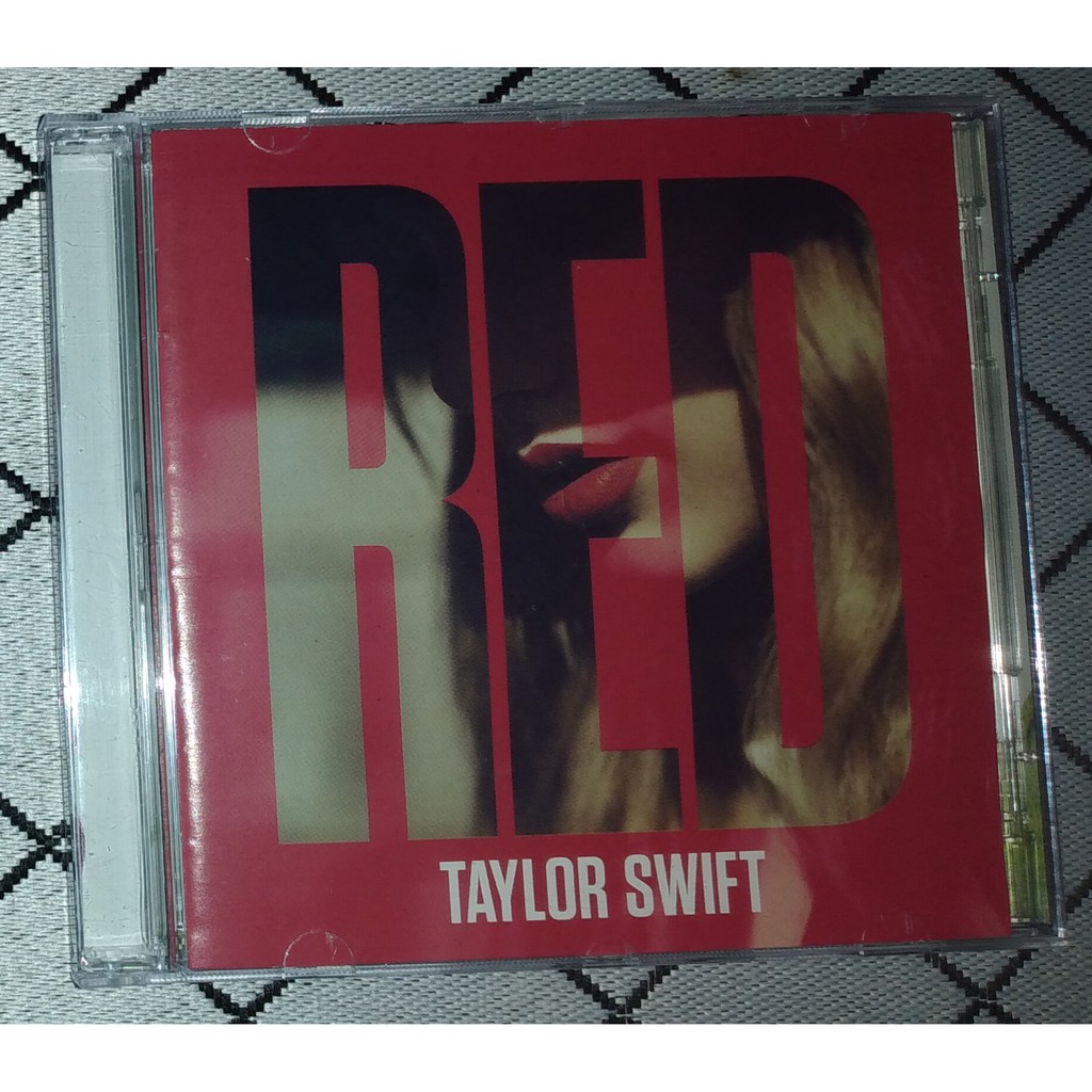 Cd Taylor Swift Red deluxe | Shopee Brasil