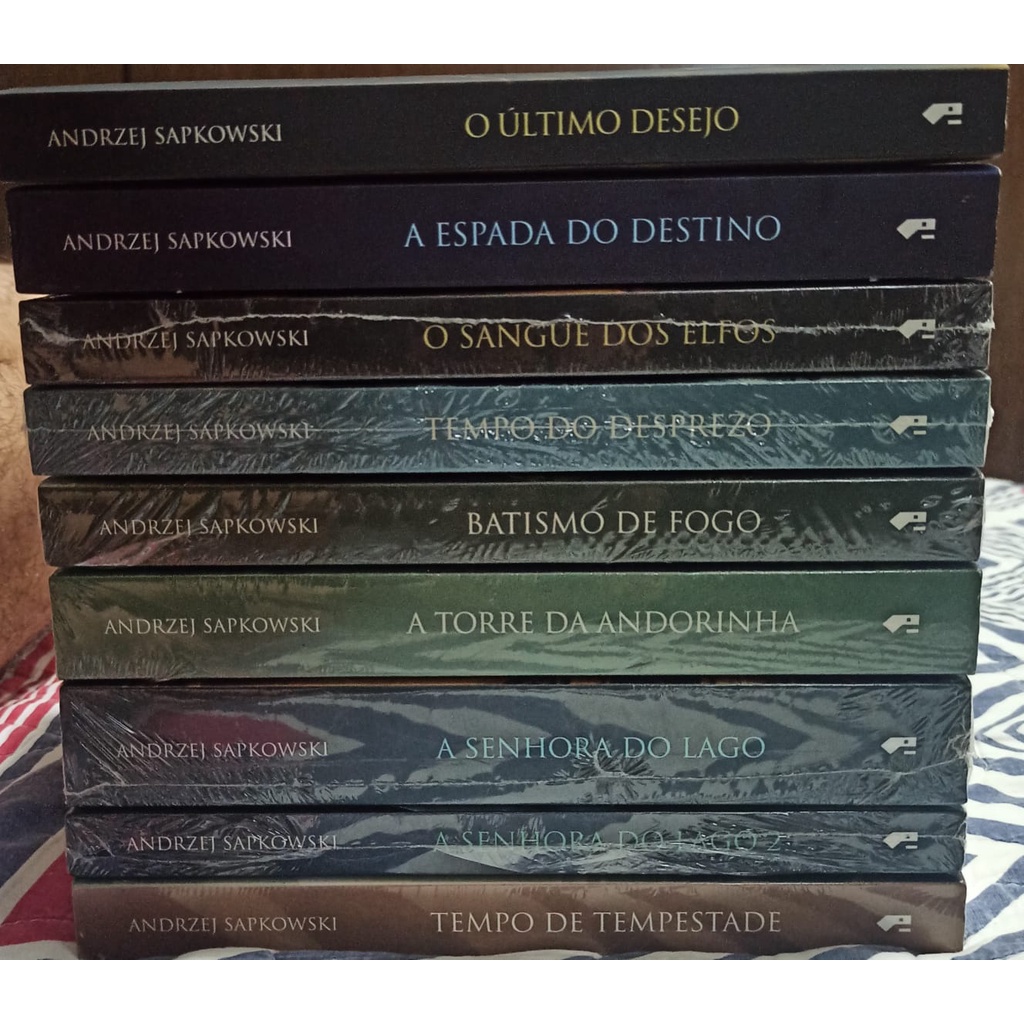 Livros The Witcher - Capa Clássica (Completo) | Shopee Brasil