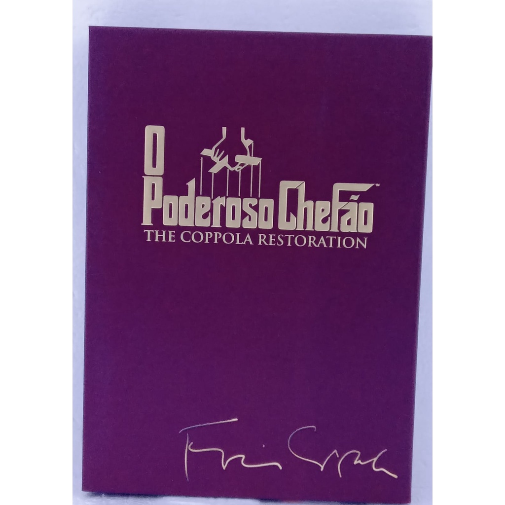 O Poderoso Chefão The Coppola Restoration Dvd-Box | Shopee Brasil