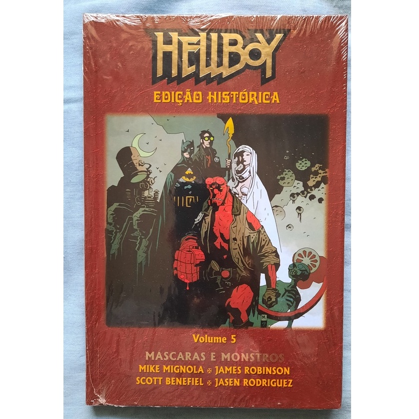 Hellboy Edição Histórica - Volume 5 (LACRADA) - Máscaras e monstros ...