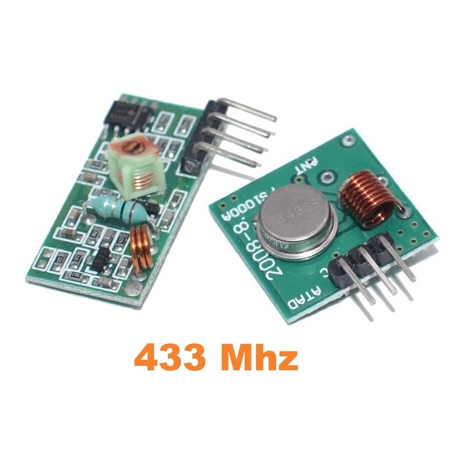 Módulo Rf Transmissor Receptor 433mhz Am Arduino Rx Tx | Shopee Brasil