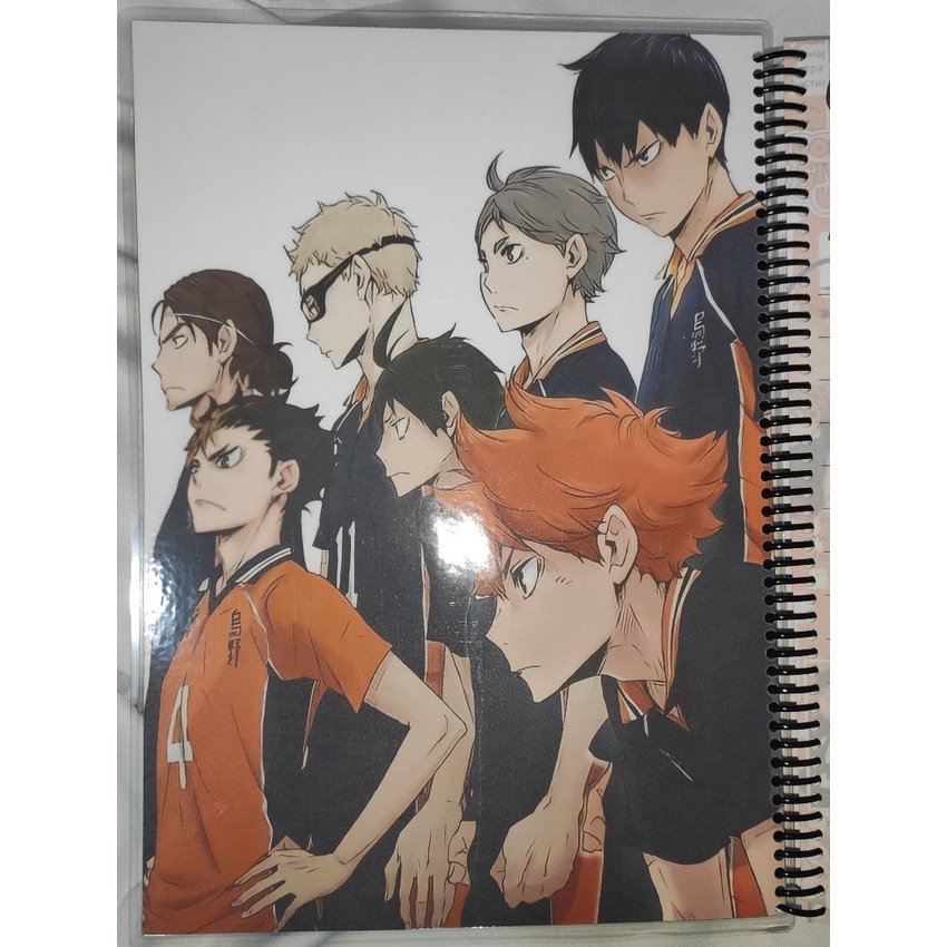 Caderno Universitario Personalizavel do Anime Haikyuu!! | Shopee Brasil