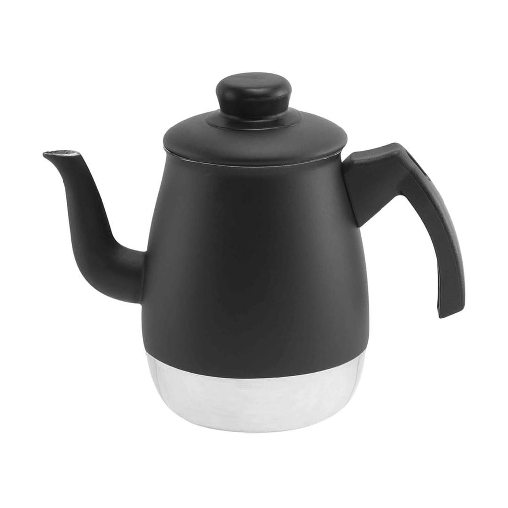 Bule Café e Chá Alumínio Color Preto Fosco 1,2 Litros | Shopee Brasil