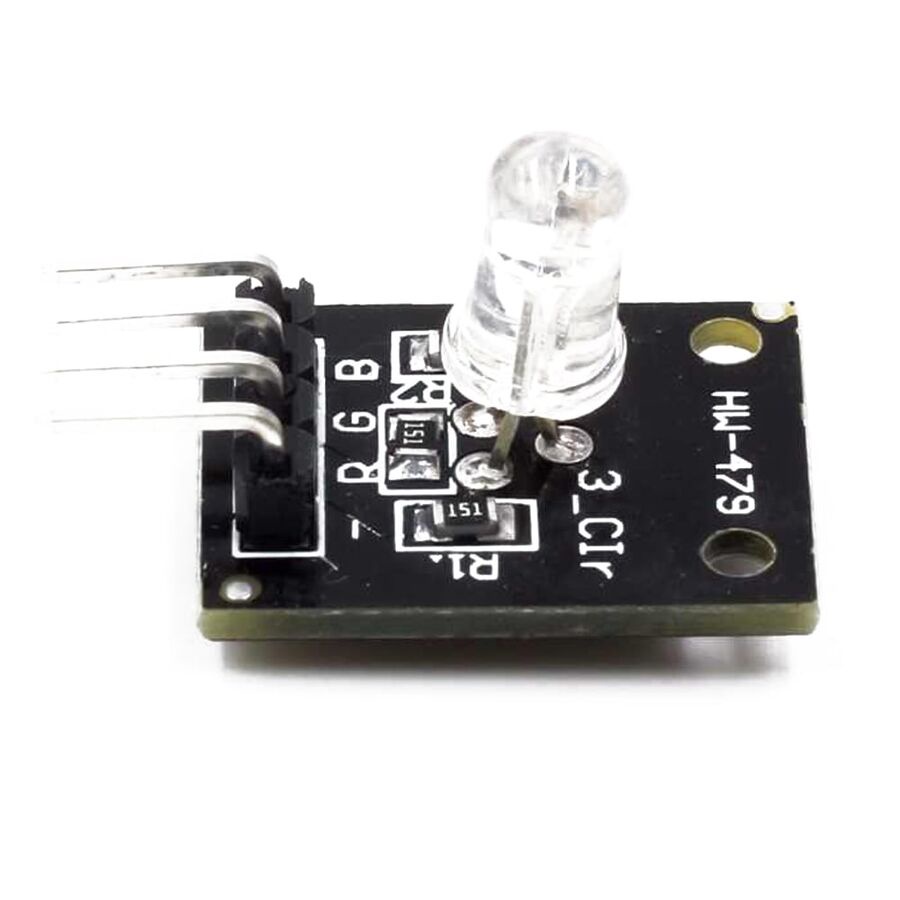 Modulo Led Rgb Hw-479 Para Arduino Entre Outros Sistemas Embarcados ...