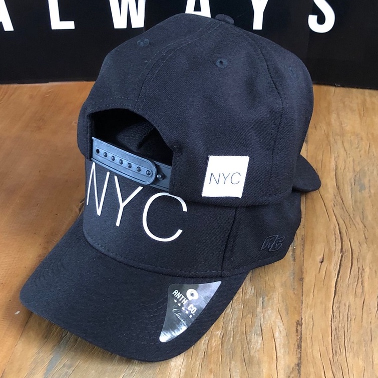 Boné NYC Anth co New york City Snapback caixa alta Ny premium | Shopee ...