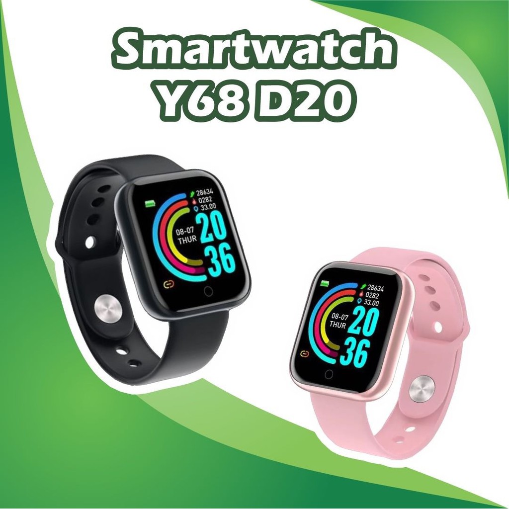 Smartwatch Y68 D20 Relógio Inteligente | Shopee Brasil