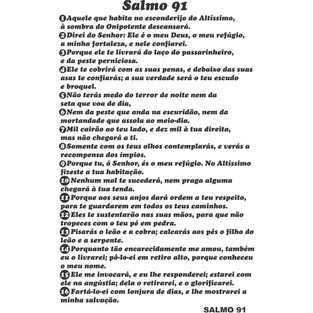 Religião Oração Salmo 91 Adesivo Decorativo De Parede Grande | Shopee ...