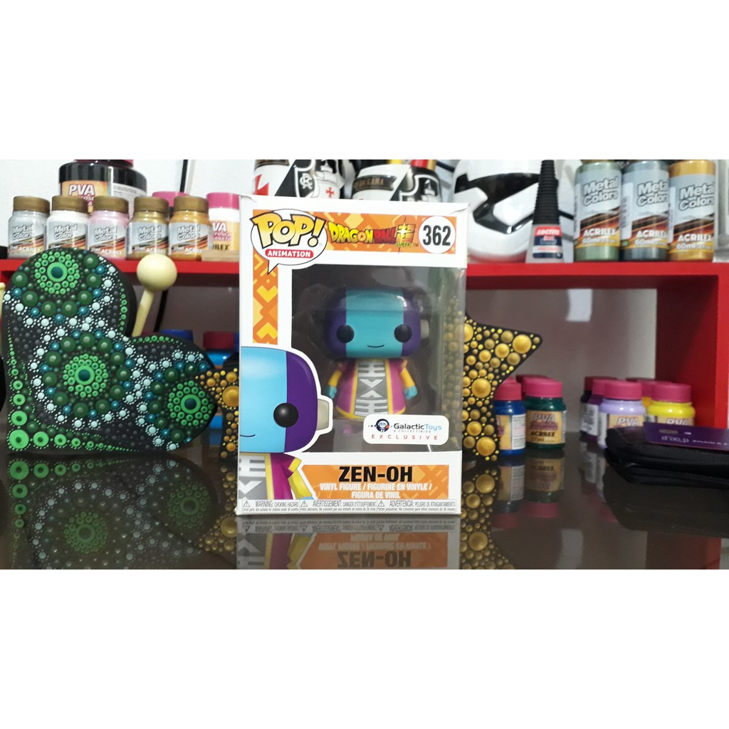 Funko Pop Dragon Ball Z Zen Oh Galactic Toys Exclusivo 362 | Shopee Brasil