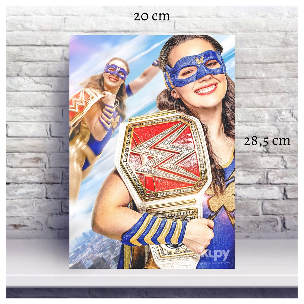 Quadro Nikki ASH / Nikki Cross WWE | Shopee Brasil