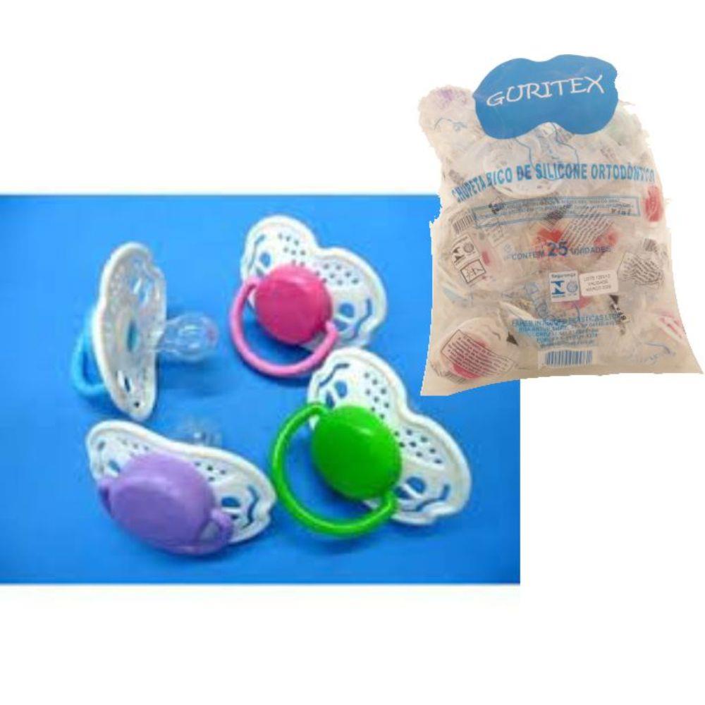 Chupeta original Bebê 6 meses a 3 anos Ortodonticacom Bico Silicone kit ...