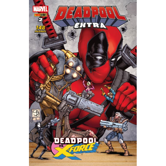 DEADPOOL EXTRA:DEADPOOL VS. X-FORCE - VOL 02 | Shopee Brasil