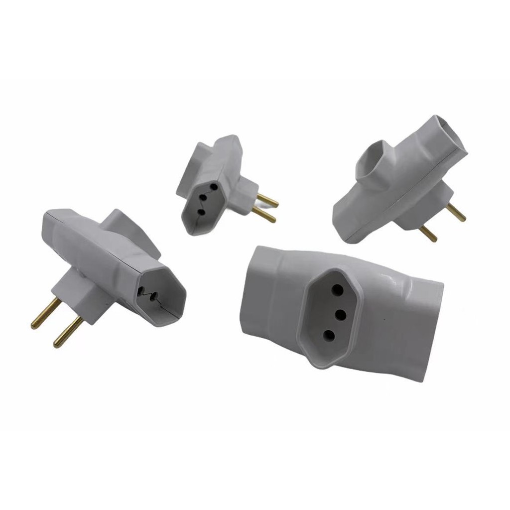 Adaptador Tomada Benjamin T 3 Saídas 2p+t 10a 250v - Escorrega o Preço