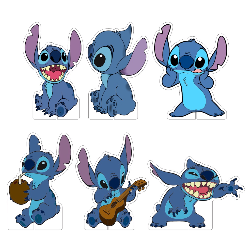 Kit Display De Mesa Festa Infantil Stitch | Shopee Brasil