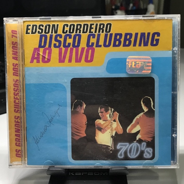 CD EDSON CORDEIRO - DISCO CLUBBING - AO VIVO (RISCO NO ENCARTE ...