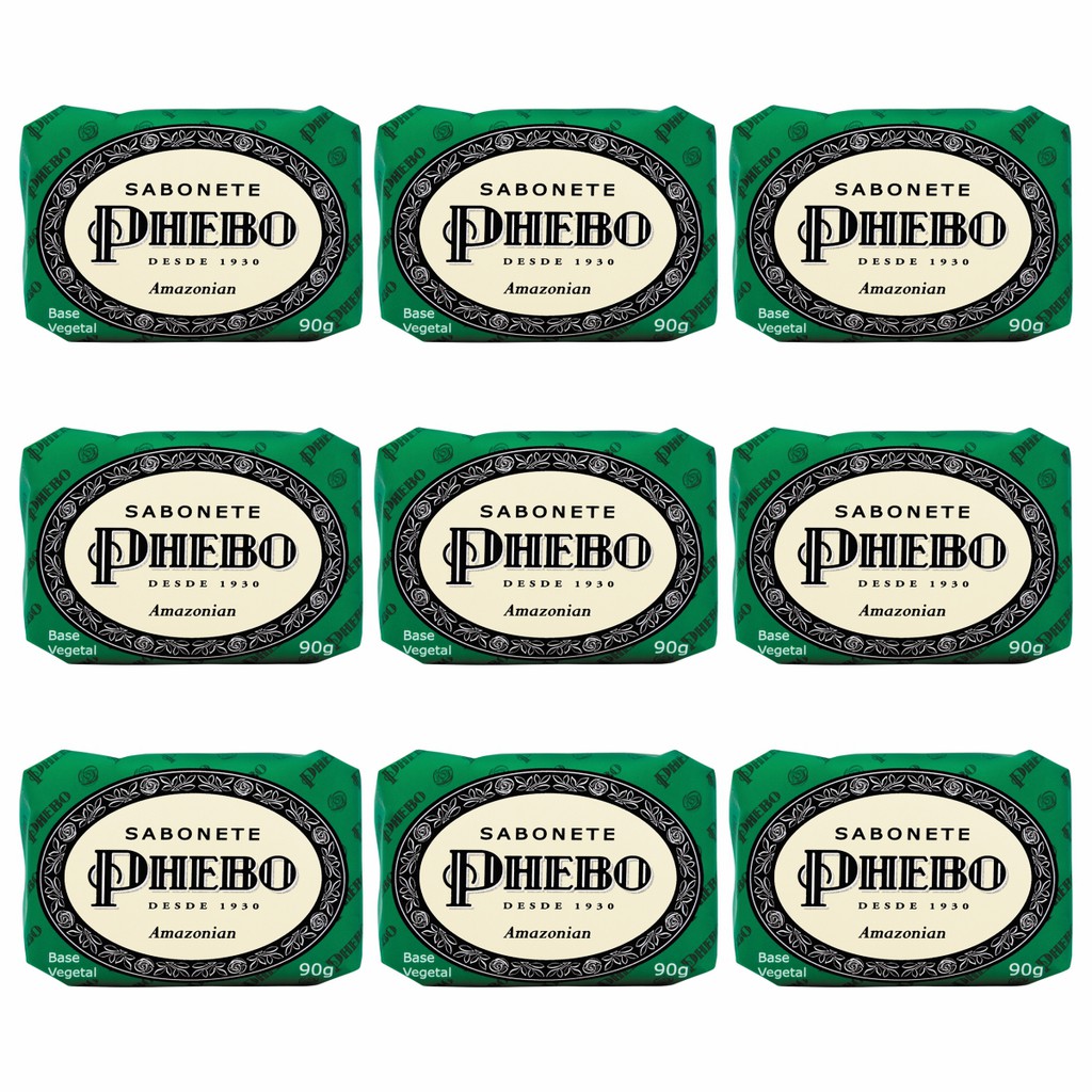 Kit de Phebo Amazonian Sabonete em Barra 90G | Shopee Brasil