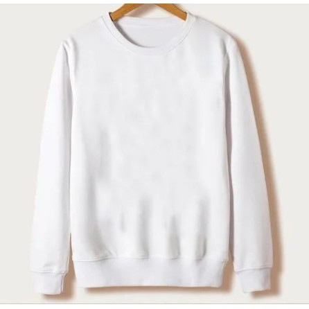 Moletom Gola Redonda Feminino Masculino Liso Várias Cores | Shopee Brasil